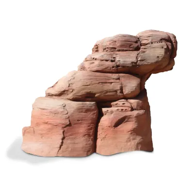 5-Feet High NatureROCKS Medium-Size Boulder - Rust Sandstone | Ultra Play