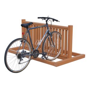 Recycled Plastic Bike Rack - Riders Will Appreciate It