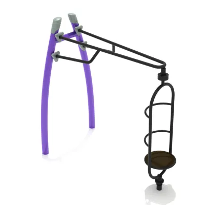PGS012 | Freestanding Curved Post Standing Orbital Spinner | Playground ...