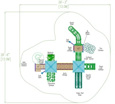 Natural Wilderness Playground Structure by Sii - AAA State of Play