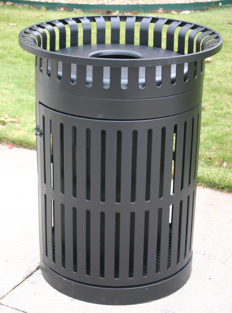 Metro Style Trash Receptacle by Webcoat | TR22METRO - AAA State of Play