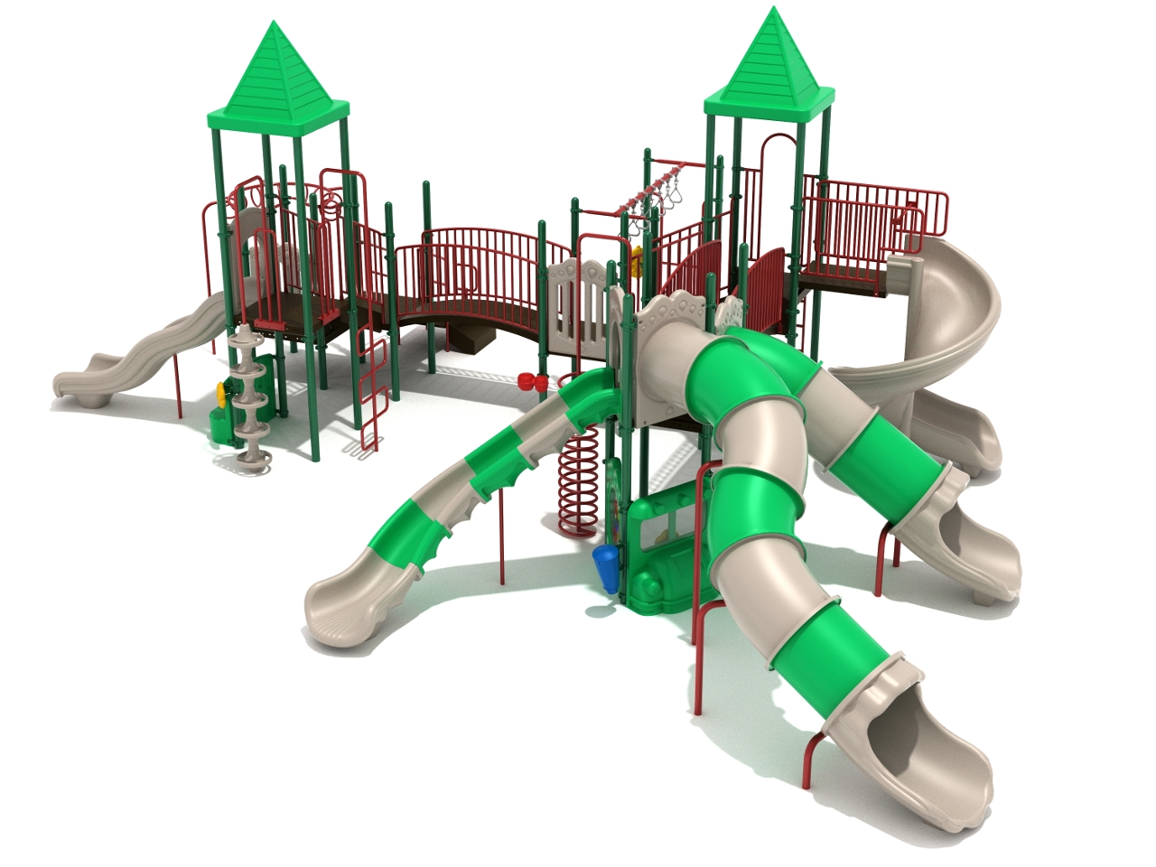 Slide Away Five Ways on the Venetian Shores Playground - AAA State of Play